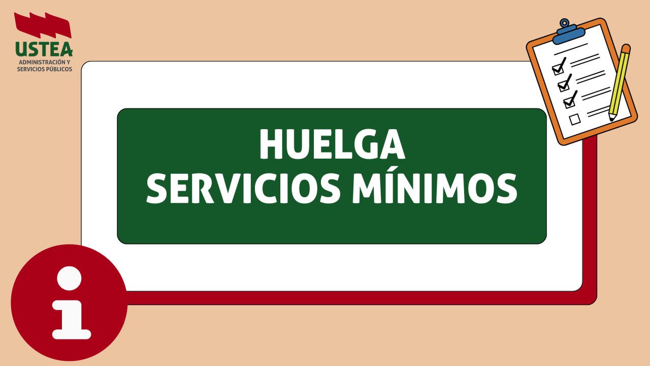 SERVICIOS MÍNIMOS PARA LA HUELGA EN ESCUELAS INFANTILES DE CÁDIZ. - USTEA ASP